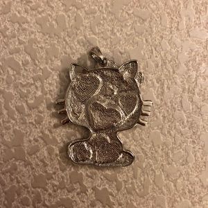 Hello Kitty | Jewelry | Hello Kitty Pink Rhinestone Pendant Necklace ...